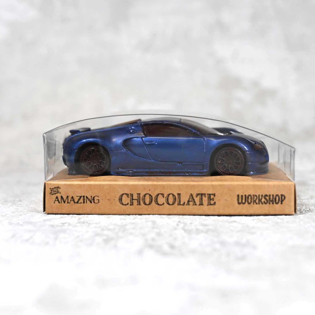 Chocolate Scale Model Bugatti Veyron Car - The Amazing Chocolate Workshop