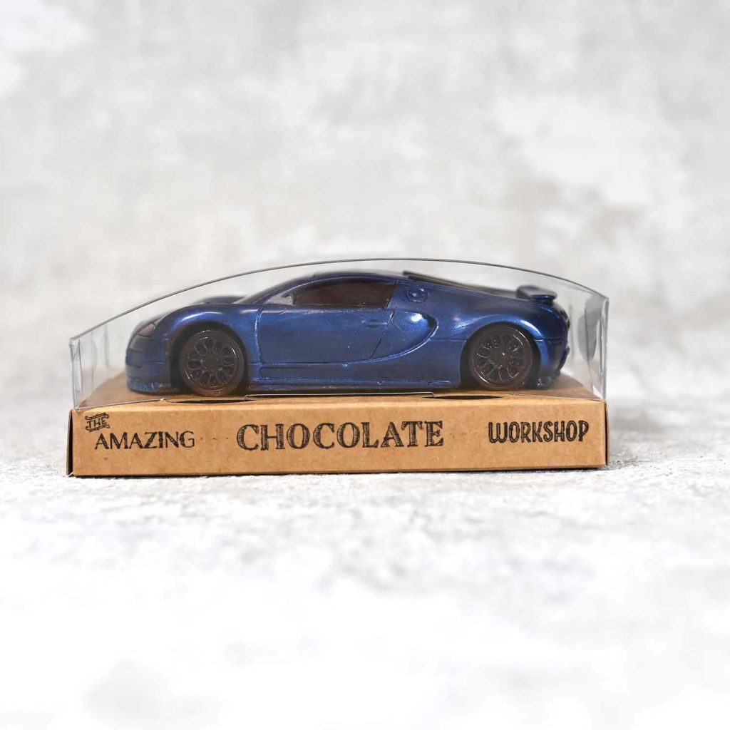 Chocolate Scale Model Bugatti Veyron Car - The Amazing Chocolate Workshop